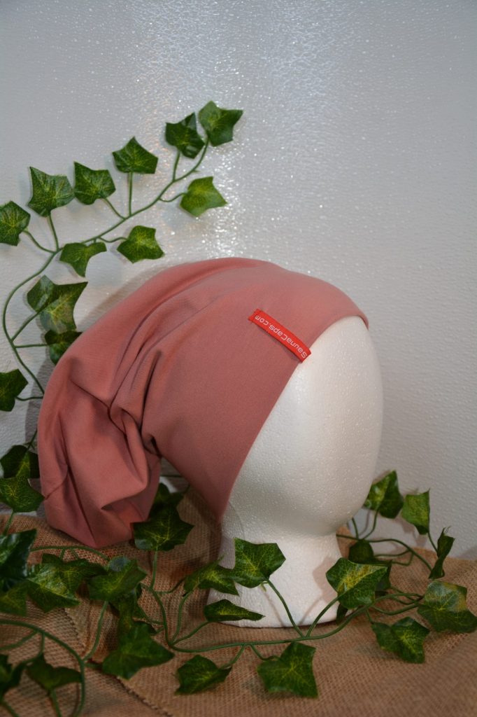 Mauve Sauna Cap - SaunaCaps